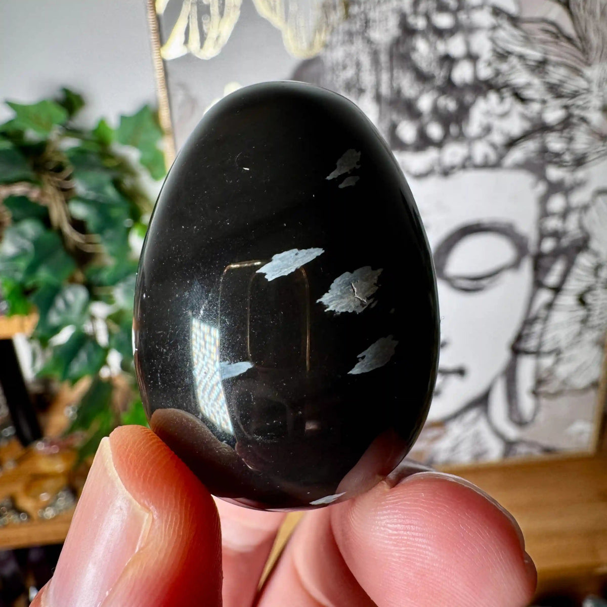 Snowflake Obsidian Crystal Meaning and Benefits | Crystals & Reiki