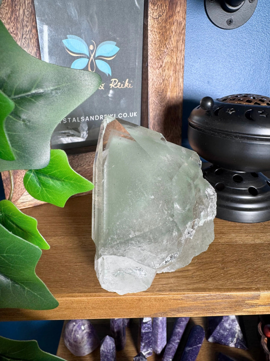 Ultra Rare Himalayan Chlorite Phantom Quartz - 1.07kg Collector's Gem